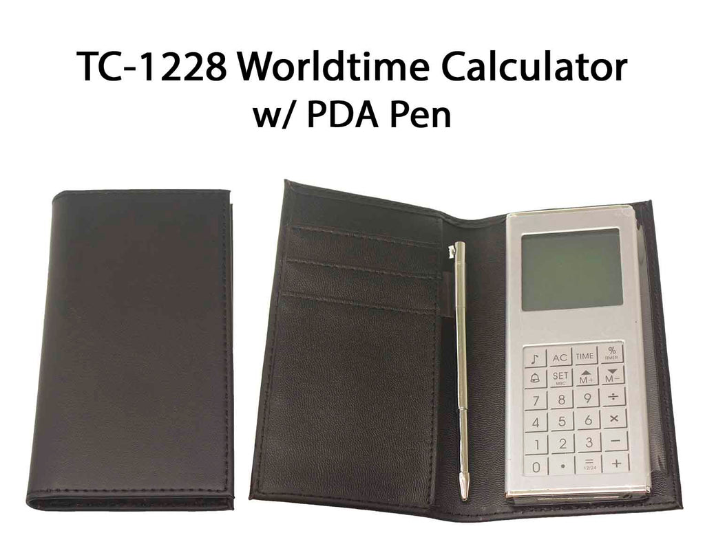 Worldtime Calculator with PDA Pen — AXTRO Gifts